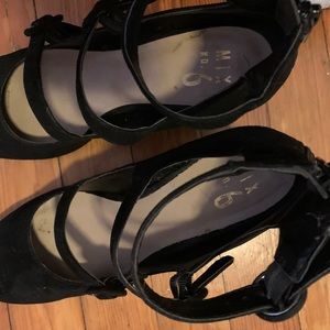 Mix No. 6 | Shoes | Mix No 6 Suede Heels | Poshmark